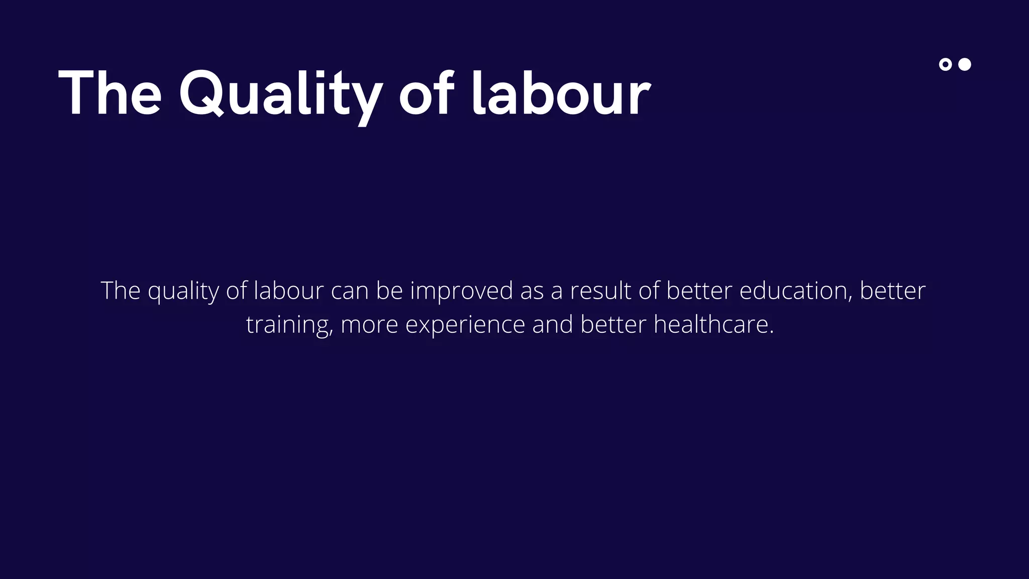 Quality and Quantity of Factors of Production | PDF