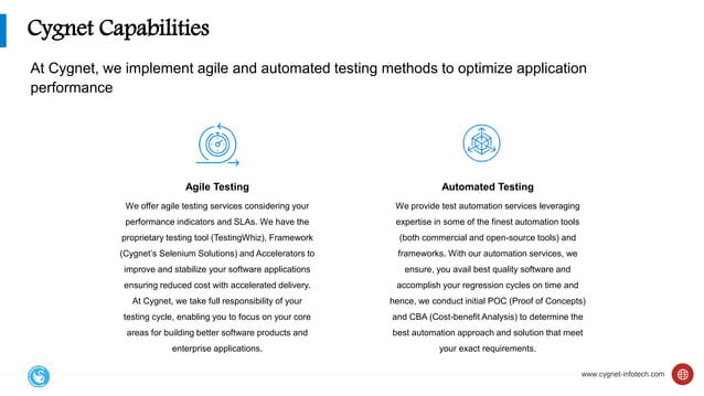 The quality assurance checklist for progressive testing | PPTX
