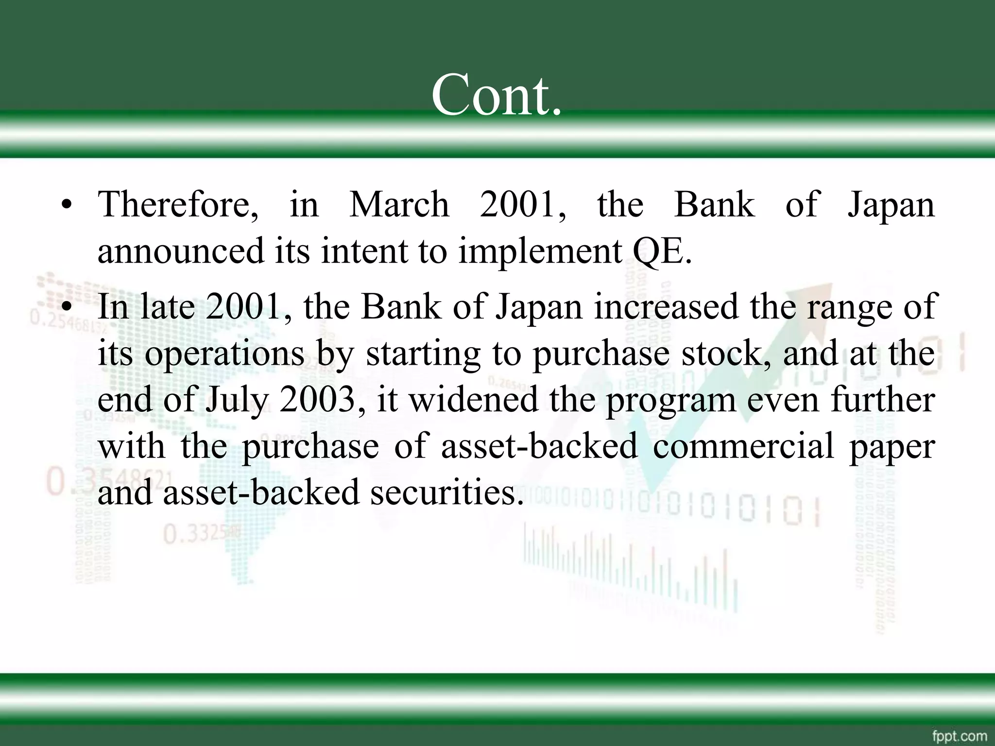 The Quantitative Easing Pptx 2795