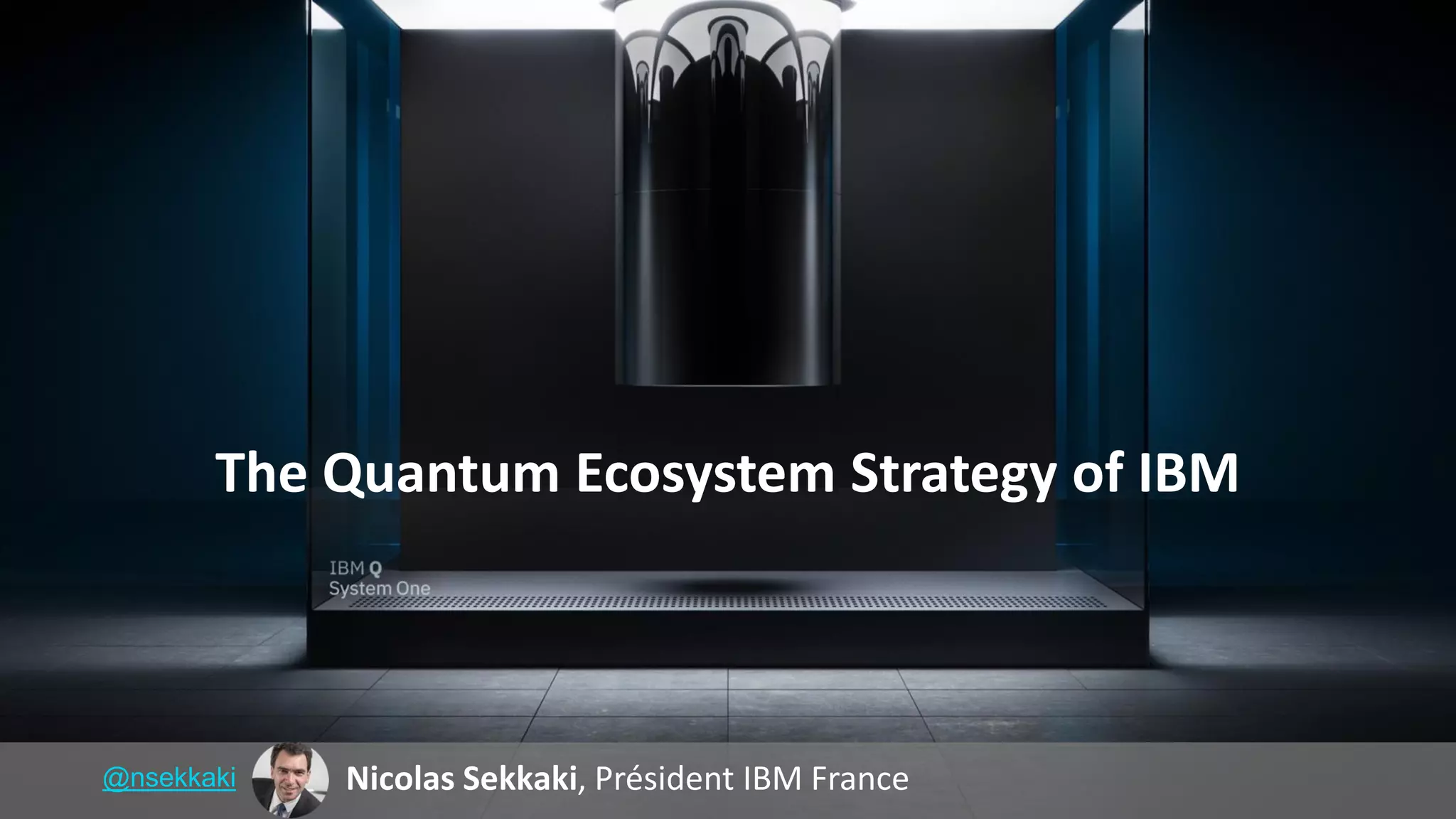 The Quantum Ecosystem strategy of IBM | PDF