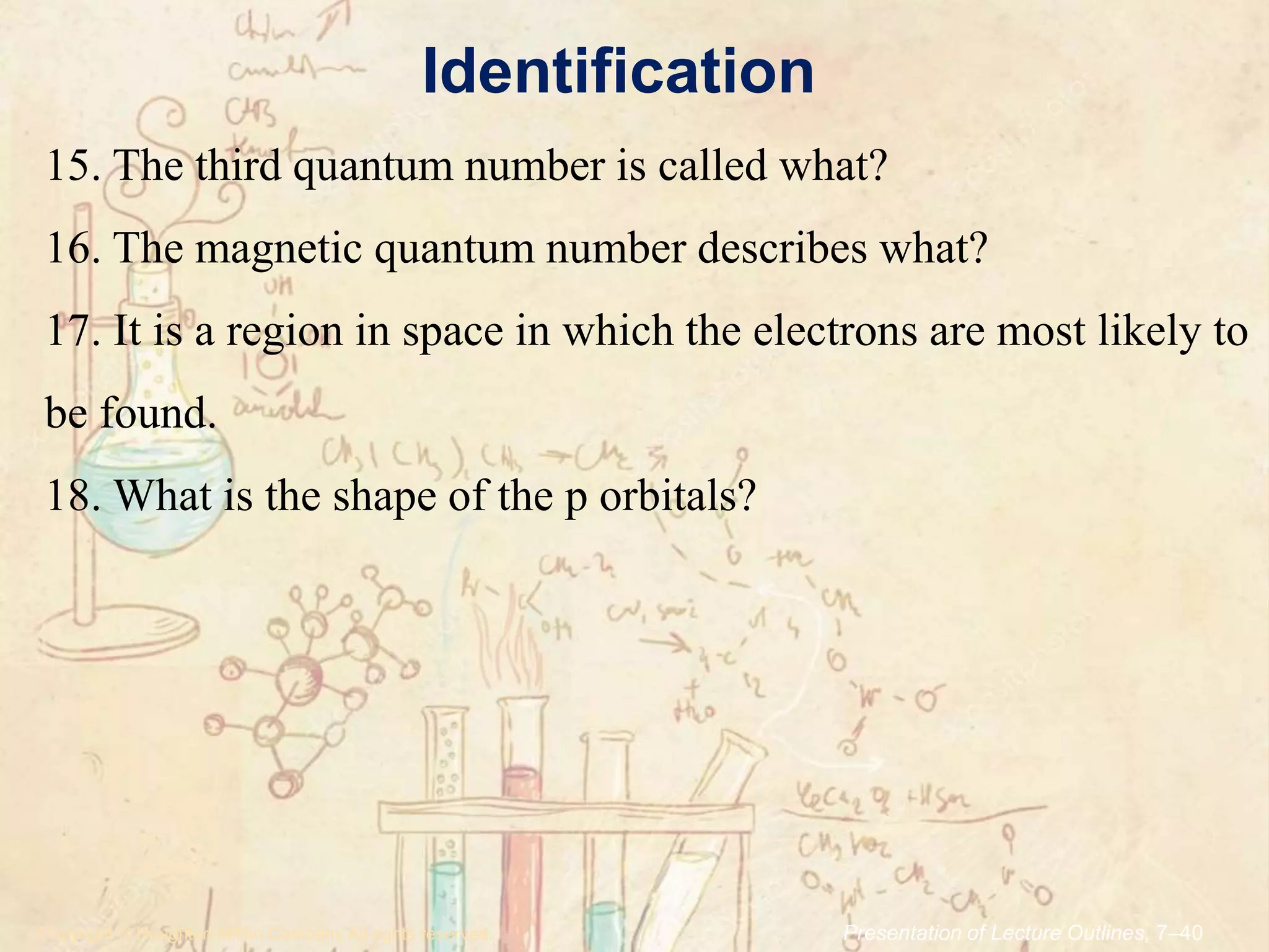 The quantum mechanical model of the atom | PPTX