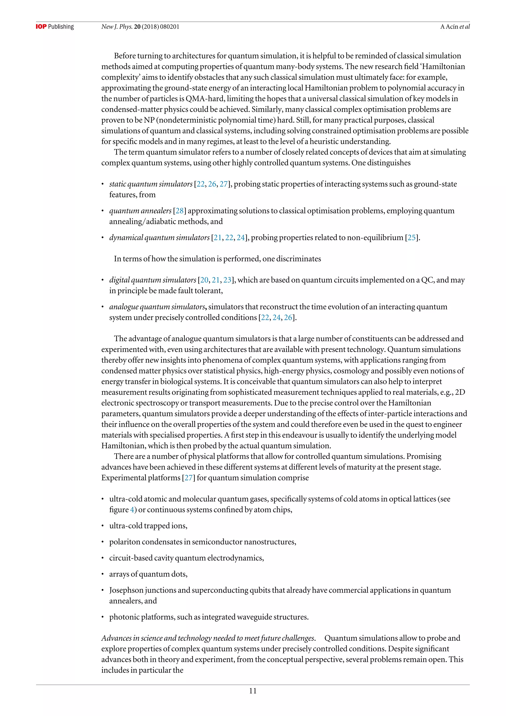 The quantum technologies roadmap | PDF | Physics | Science