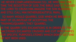 The quarry site | PPTX