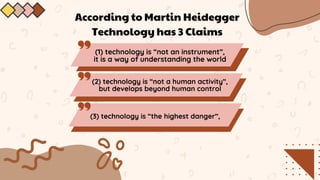 The Question Concerning Technology By Martin Heidegger | PDF
