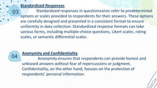 The Questionnaire, Advantages of Questionnaire and Disadvantages of a ...