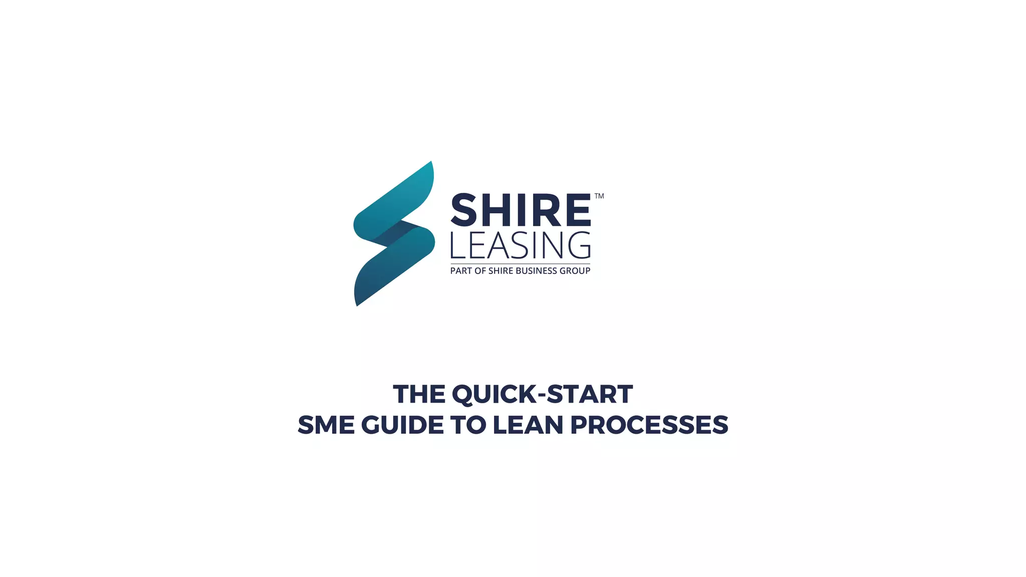 The Quick Start SME Guide to Lean Processes | PPT