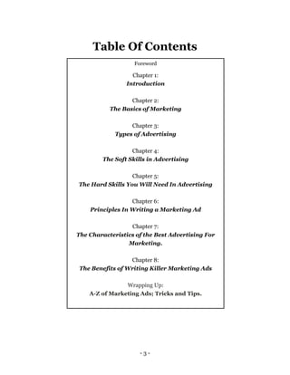 The Quintessential Guide to Marketing Ads | PDF