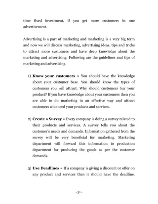 The Quintessential Guide to Marketing Ads | PDF