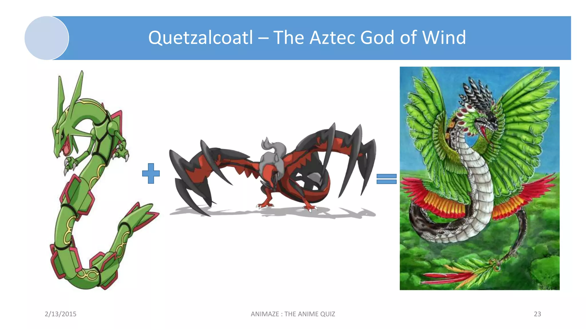 Animaze - The Anime Quiz Finals | PPTX