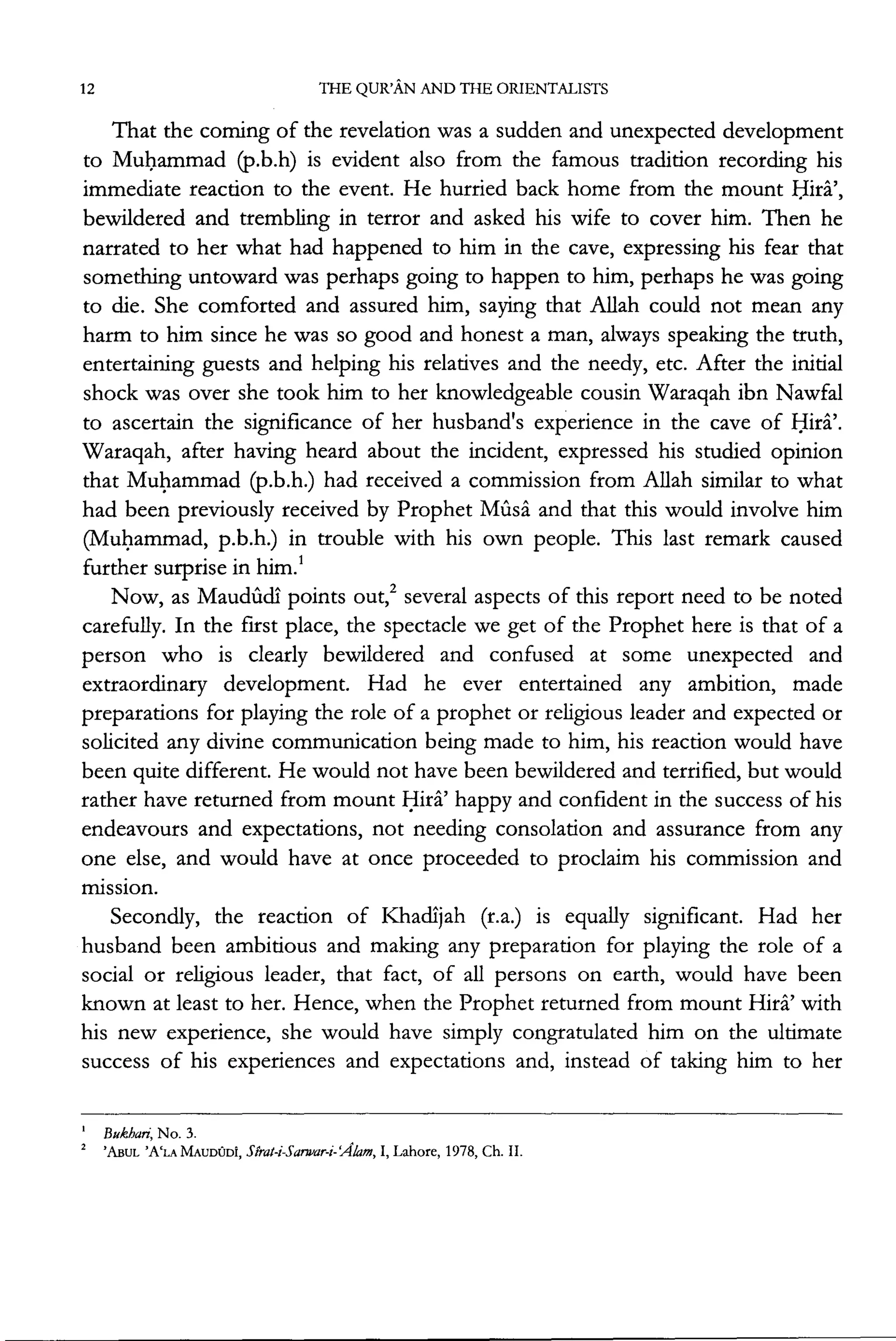 The Quran and the Orientalists by Muhammad Mohar Ali (Ex-professor, University of Madinah ...