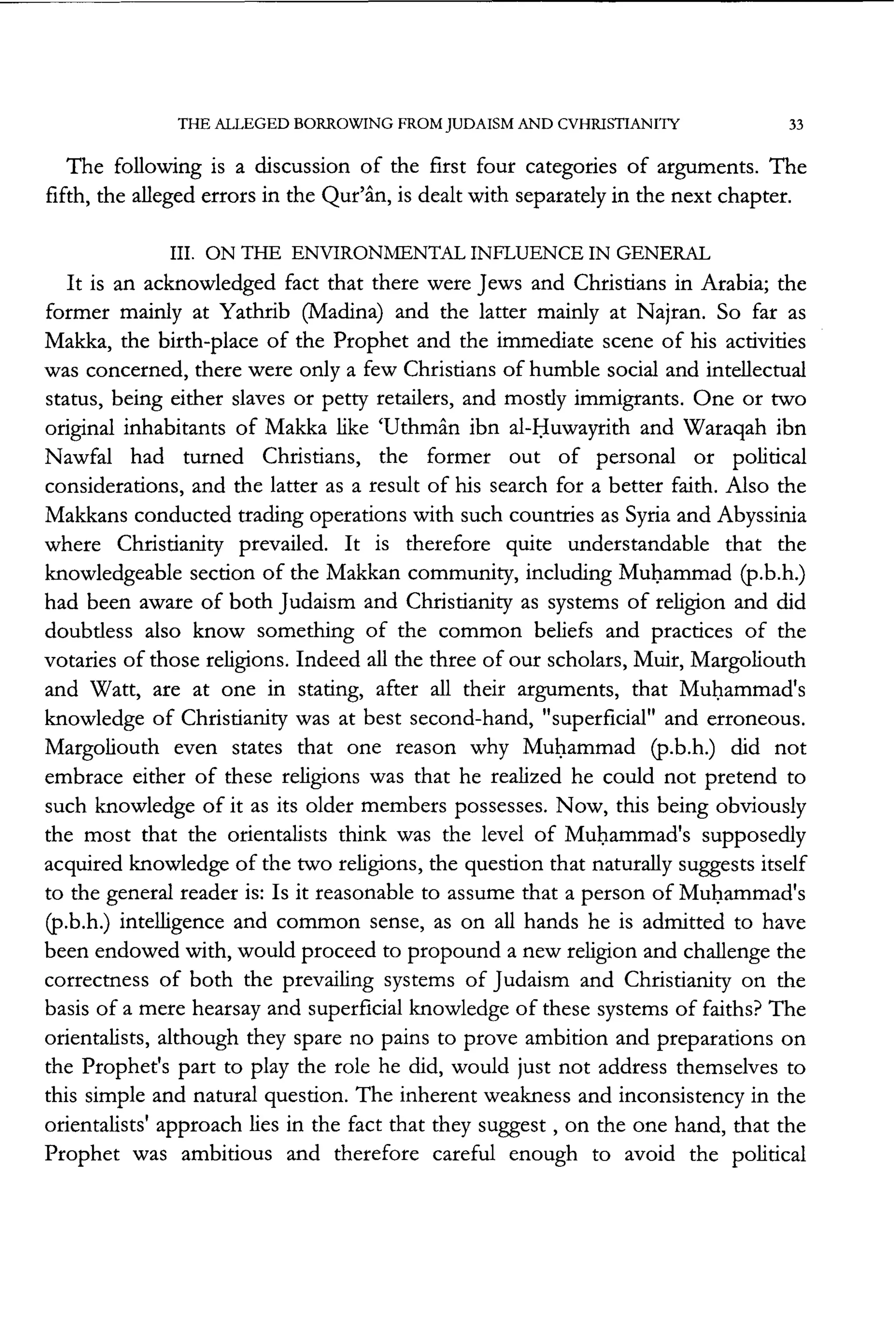 The Quran and the Orientalists by Muhammad Mohar Ali (Ex-professor, University of Madinah ...