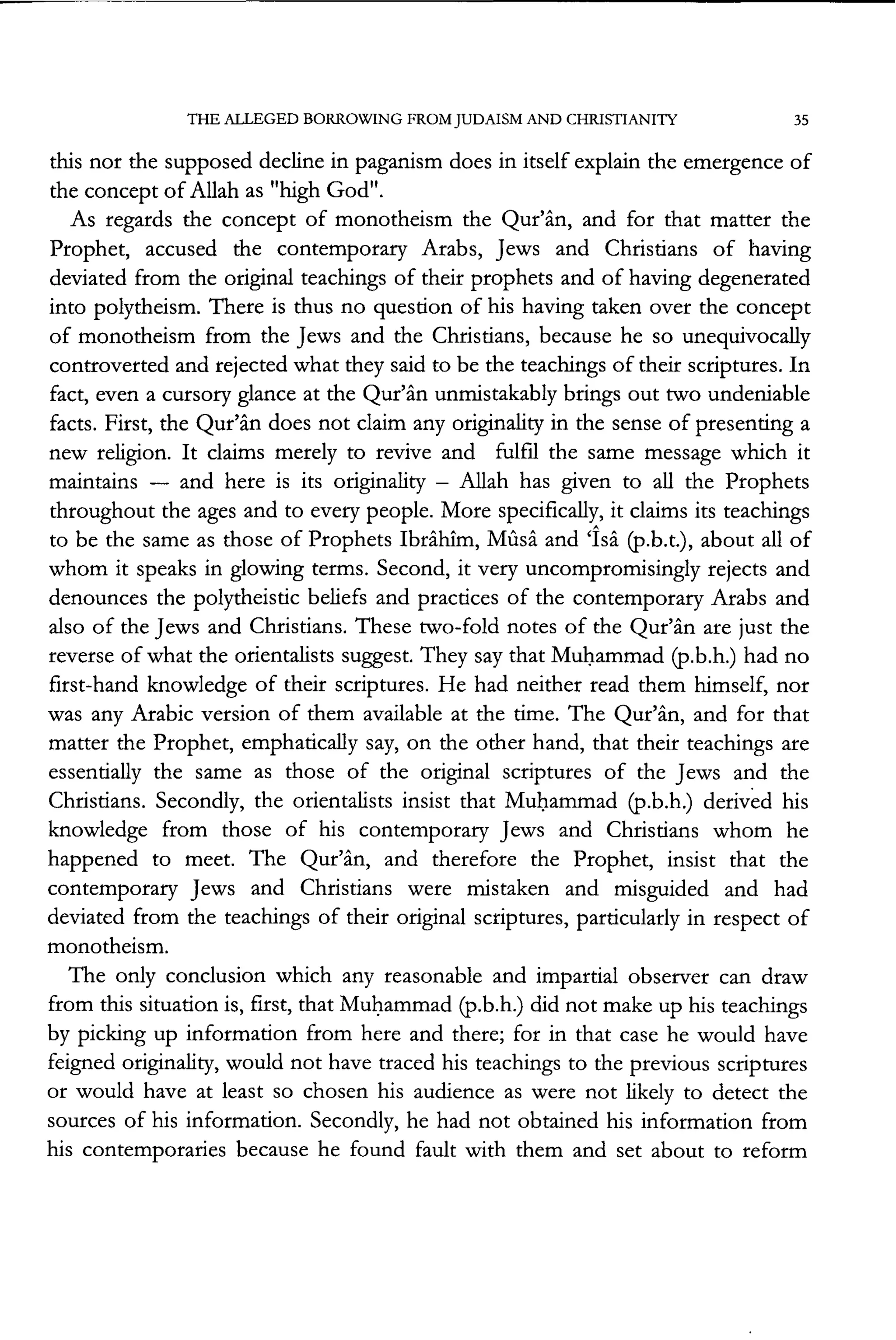 The Quran and the Orientalists by Muhammad Mohar Ali (Ex-professor, University of Madinah ...