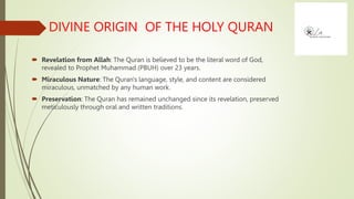 All About Basic Quran Teachings Slidepptx | PPTX