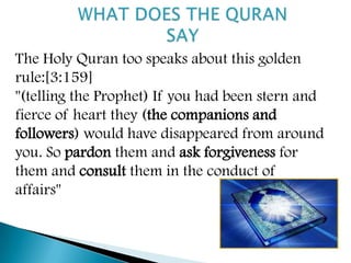 The quran –the management | PPSX