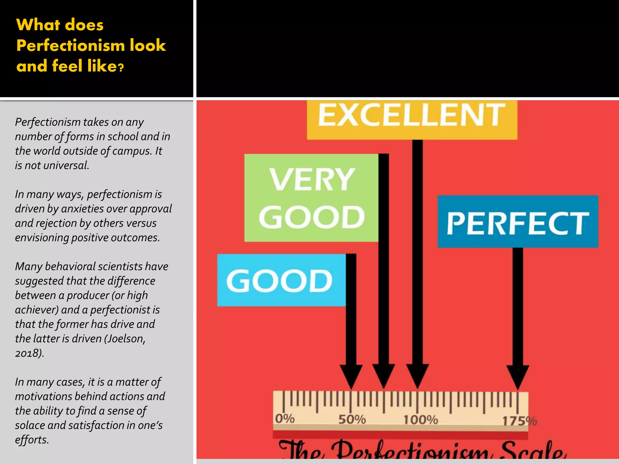 The Longest Miles: A Practical Guide to Perfectionism | PPTX