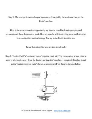 The radiant energy receiver system of nikola tesla | PDF