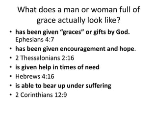 The radical, revolutionary concept of grace power point | PPTX