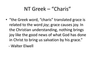 The radical, revolutionary concept of grace power point | PPTX