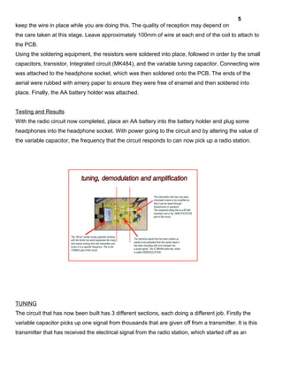 The AM Receiver and Audio Amplification Project | DOC