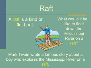 The raft vocabulary share | PPS
