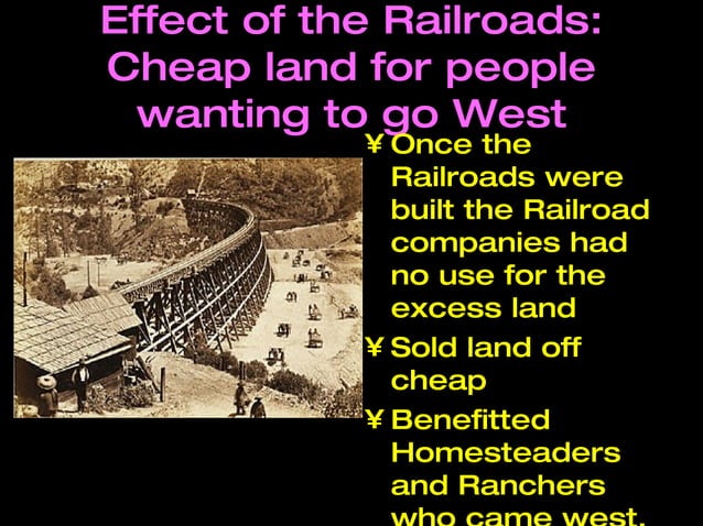 The Railroads | PPT