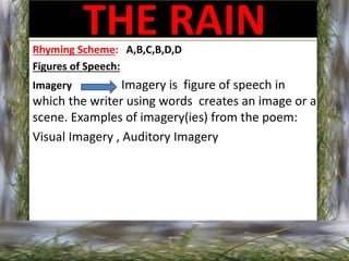 The rain | PPTX