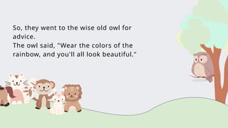 the rainbow animals reading exercise.pptx