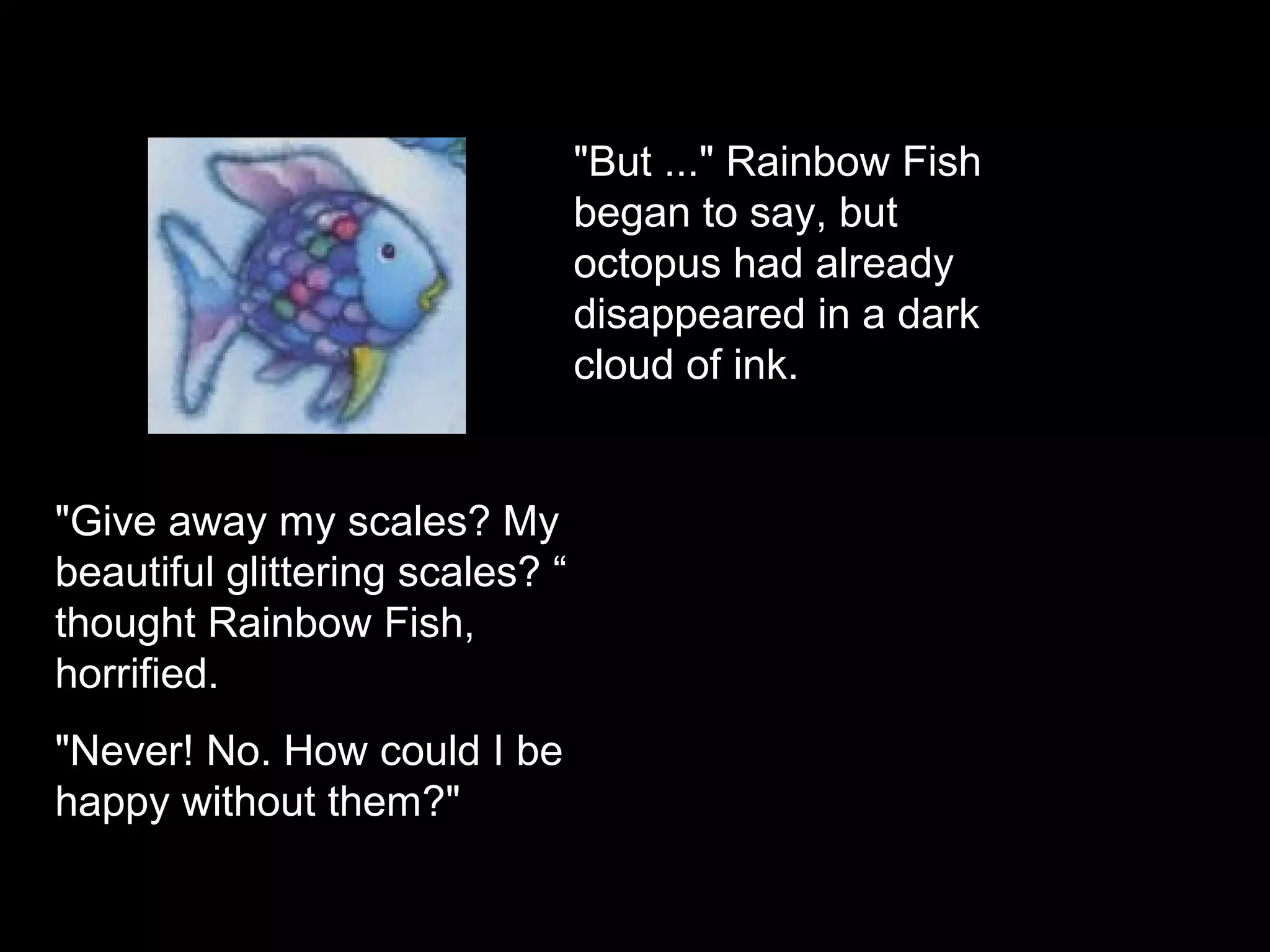 Therainbowfish story pp | PPT