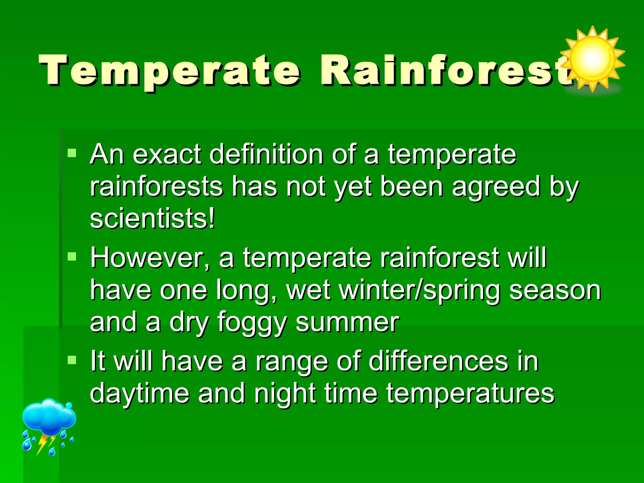 The rainforest | PPT