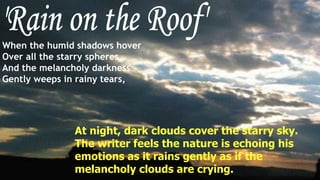 THE RAIN ON THE ROOF (BEEHIVE).pdf