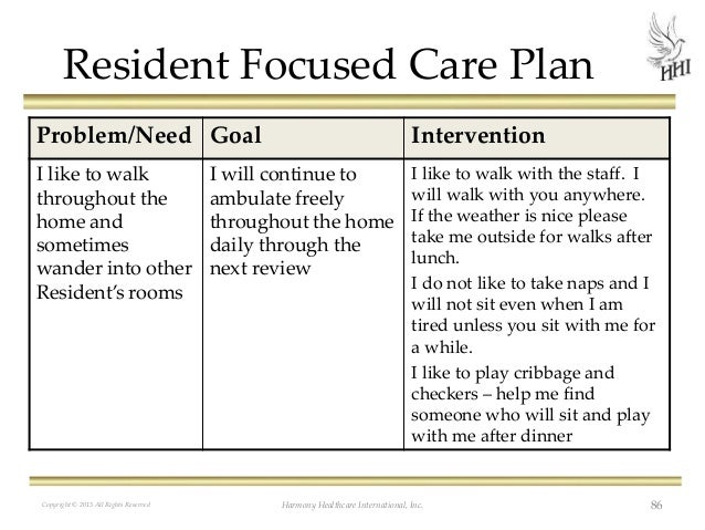 The RAI Process: CAAs, Care Planning and Beyond