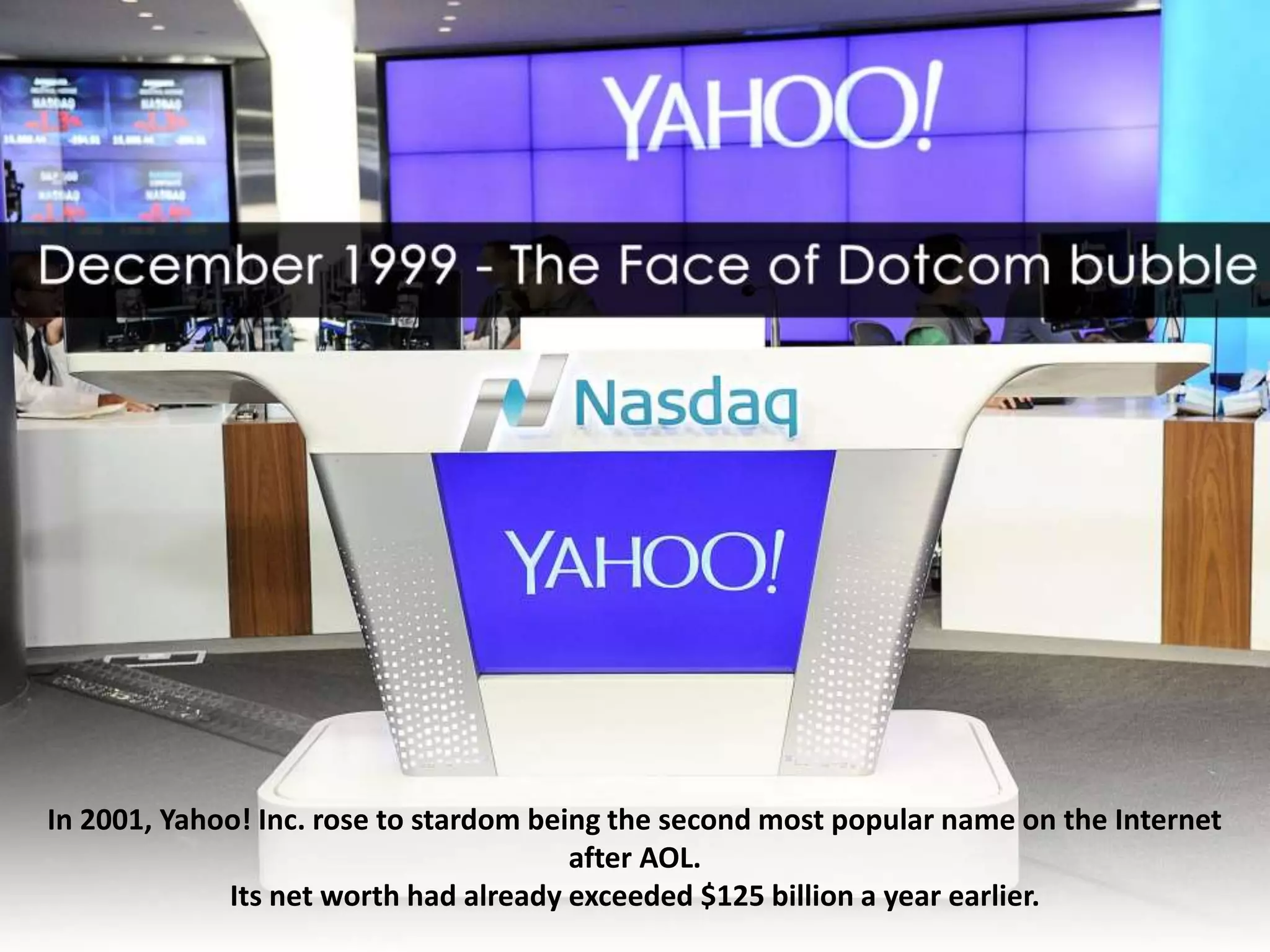 The Rise and Fall of Yahoo! | PPTX | Internet | Computing