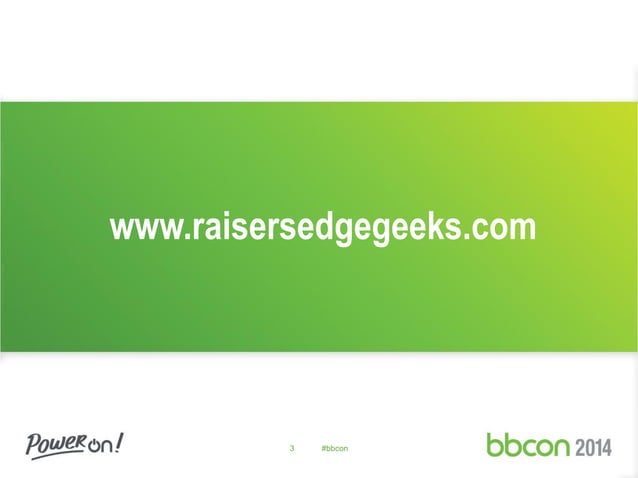 The Raiser's Edge Geek Module 3.0 Upgrade | PPT