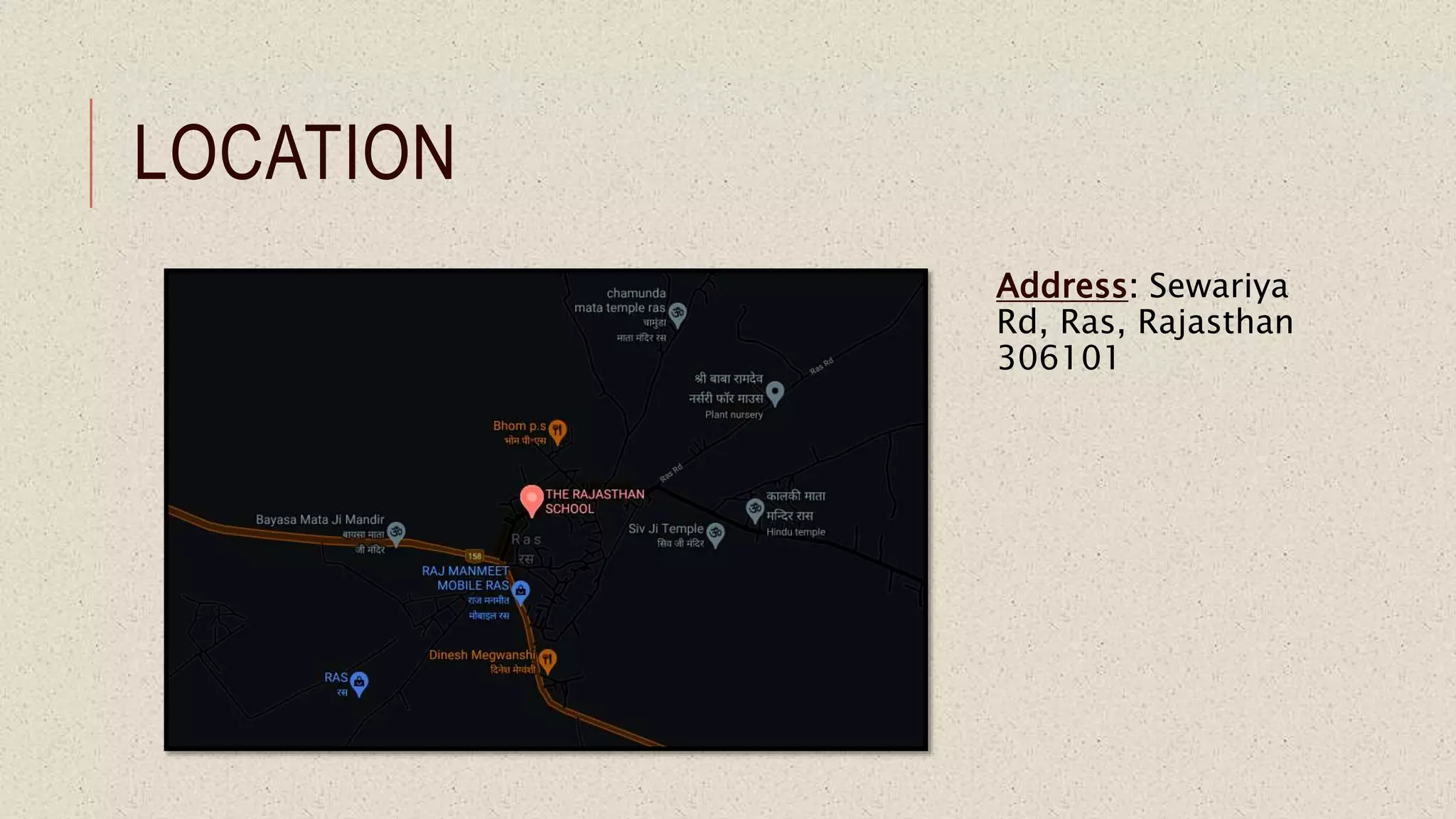 The Rajasthan School- Architectural Case Study | PPTX