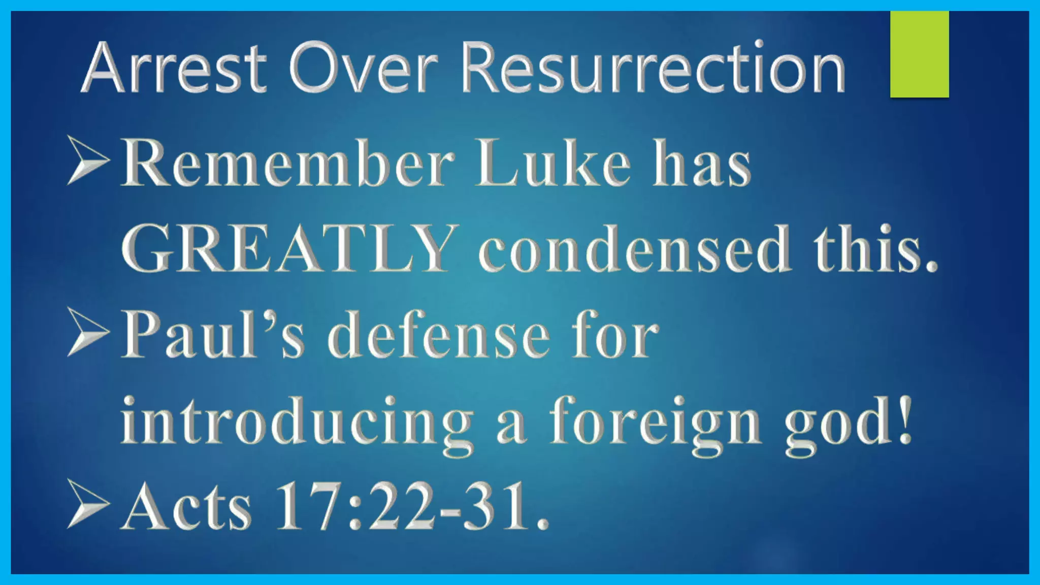 The Rampage Over the Resurrection 4-9-23 PPT.pptx