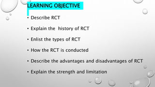 The randomised controlled trial (RCT) .pptx