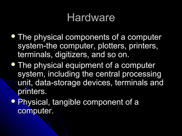 The range and scope of computer applications | PPT | Operating Systems ...