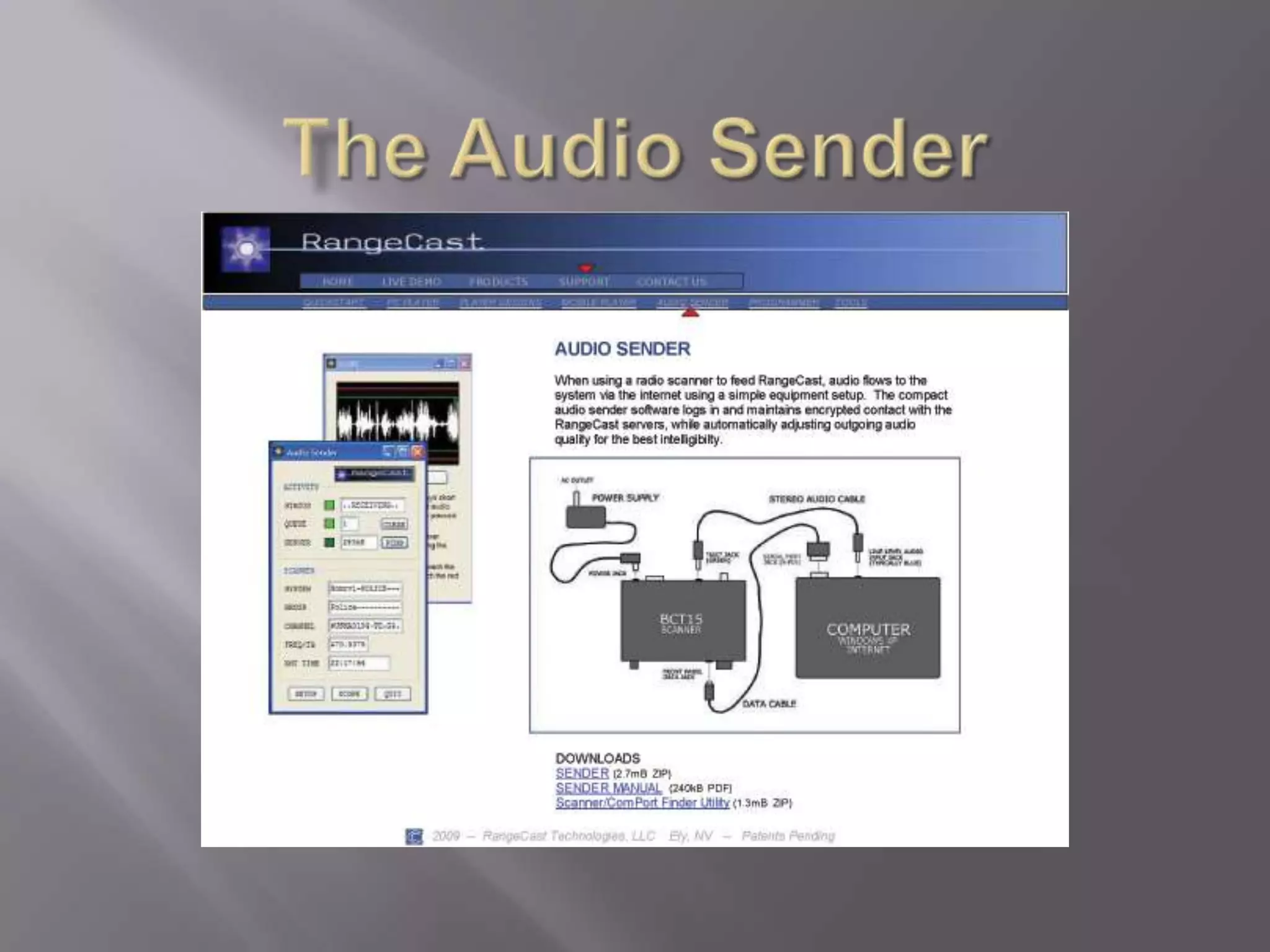 The Rangecast WebScanner Technical Presentation | PPT