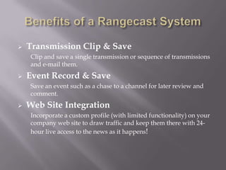 The Rangecast WebScanner Technical Presentation | PPT