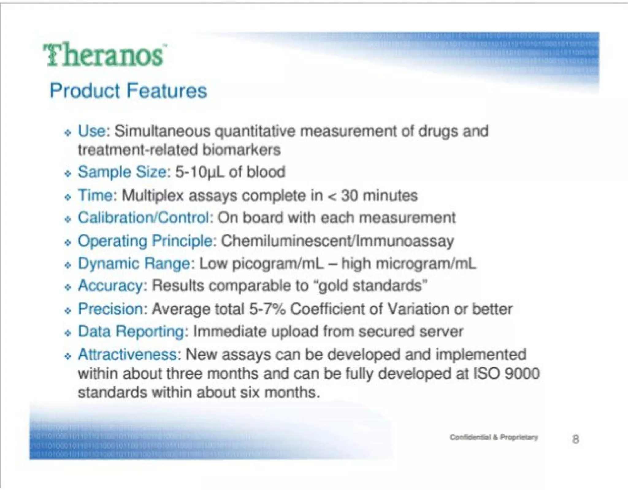 Theranos: $500K VC investment turned into $10B. Theranos' initial pitch ...
