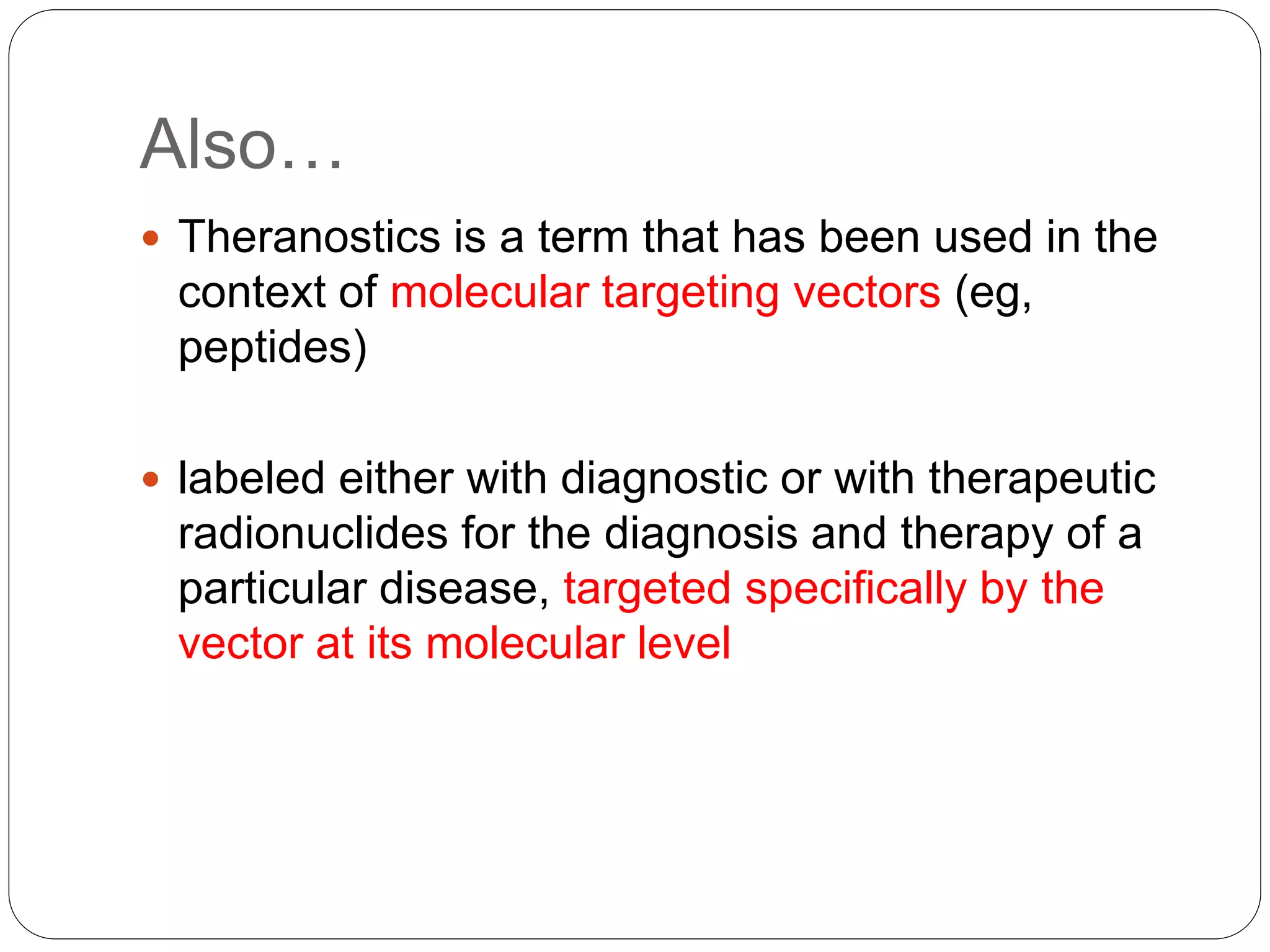 Theranostics | PPTX