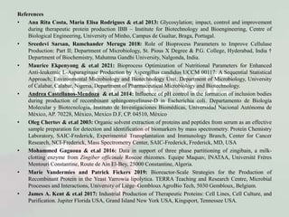 bioprocess parameter of therapeutic protein production | PPTX
