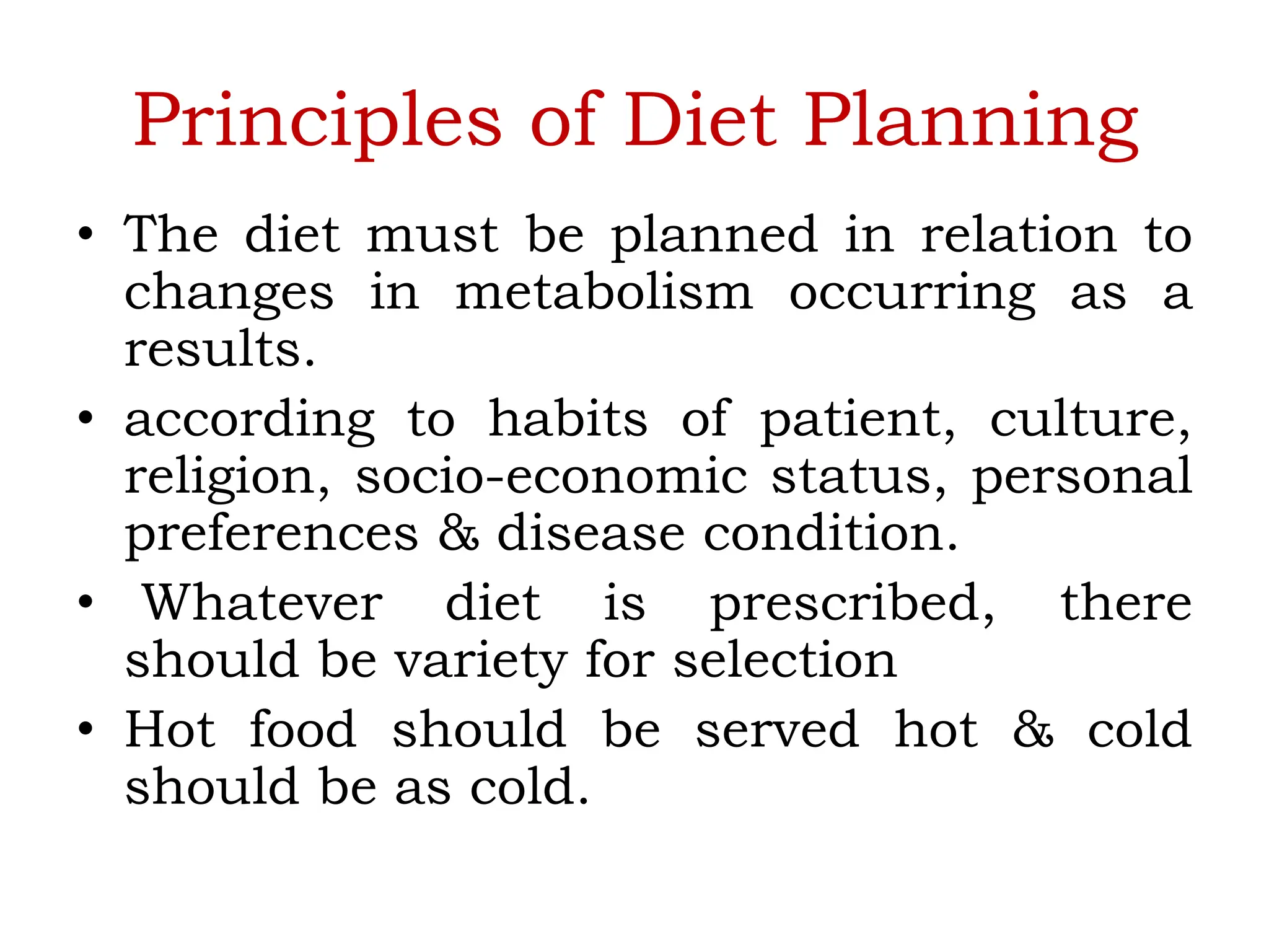 THERAPEUTIC-DIET different types of diet for various illness | PDF