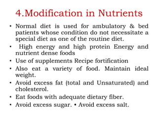 THERAPEUTIC-DIET different types of diet for various illness | PDF