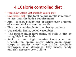 THERAPEUTIC-DIET different types of diet for various illness | PDF