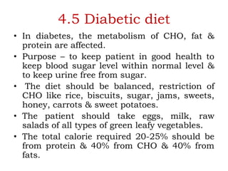 THERAPEUTIC-DIET different types of diet for various illness | PDF