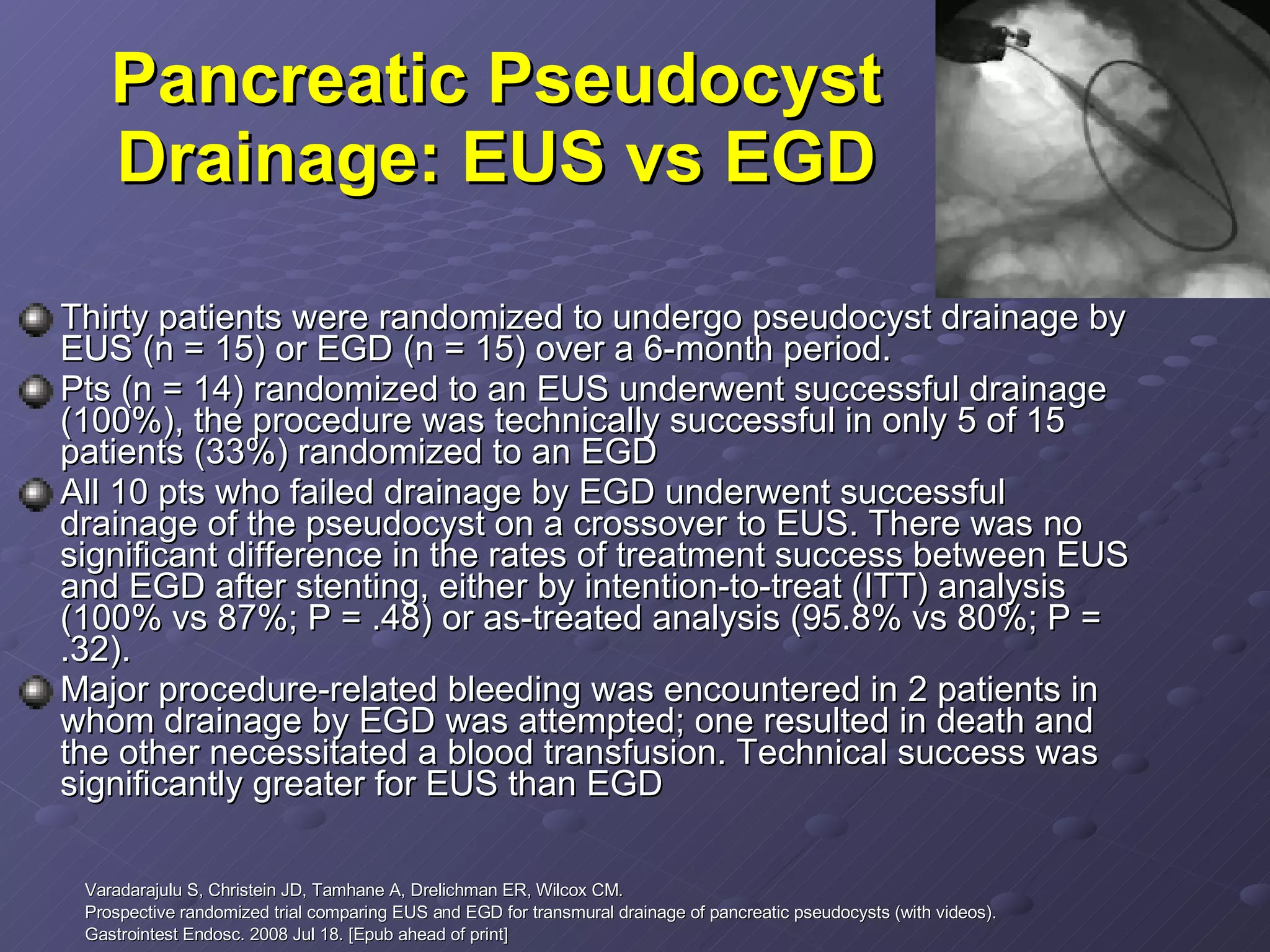 Therapeutic Eus 2008 | PPT