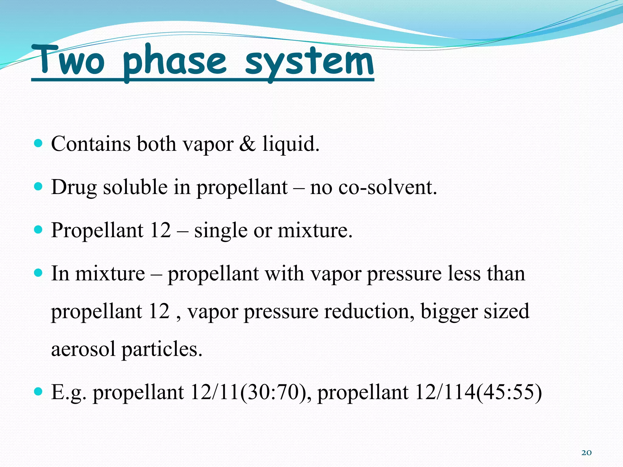 Therapeutic aerosol(sem 2) | PPTX