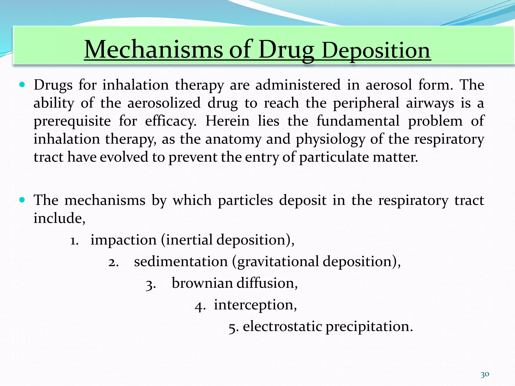 Therapeutic aerosol(sem 2) | PPTX