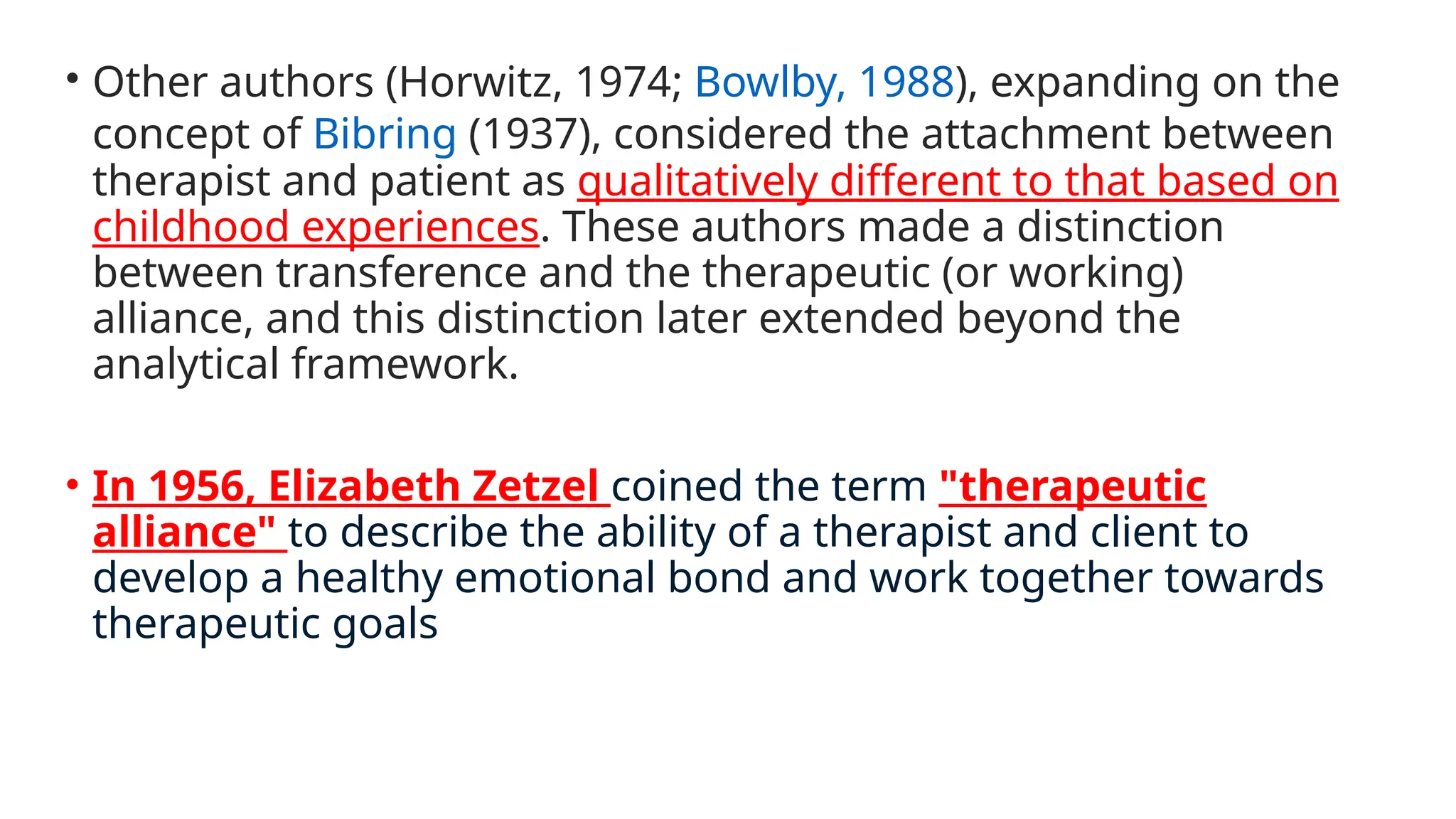 Therapeutic alliance and research studies | PPTX